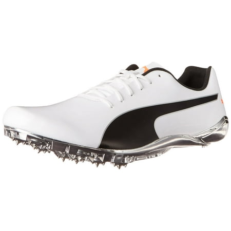 PUMA Men's Evospeed Electric 10 Track and Field Shoe, White Black-Lava ...
