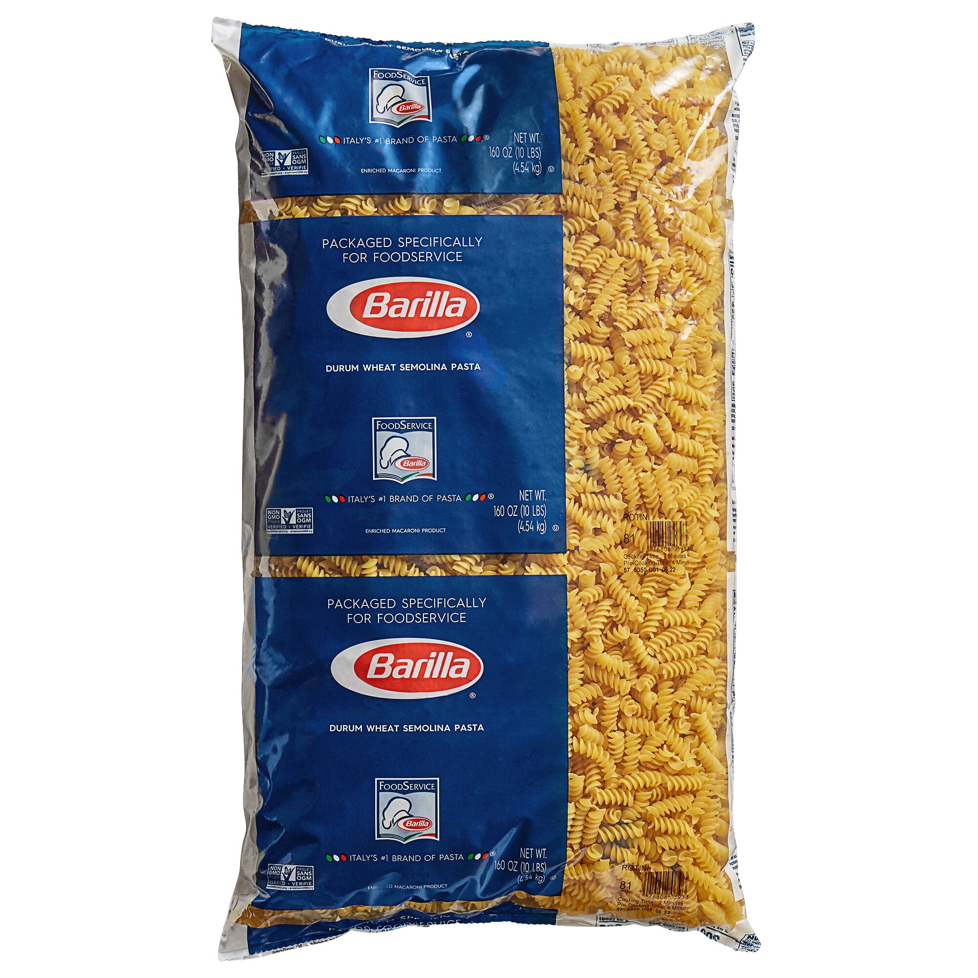 Click here for Barilla 20 Lb. Rotini Pasta 20 Lbs prices
