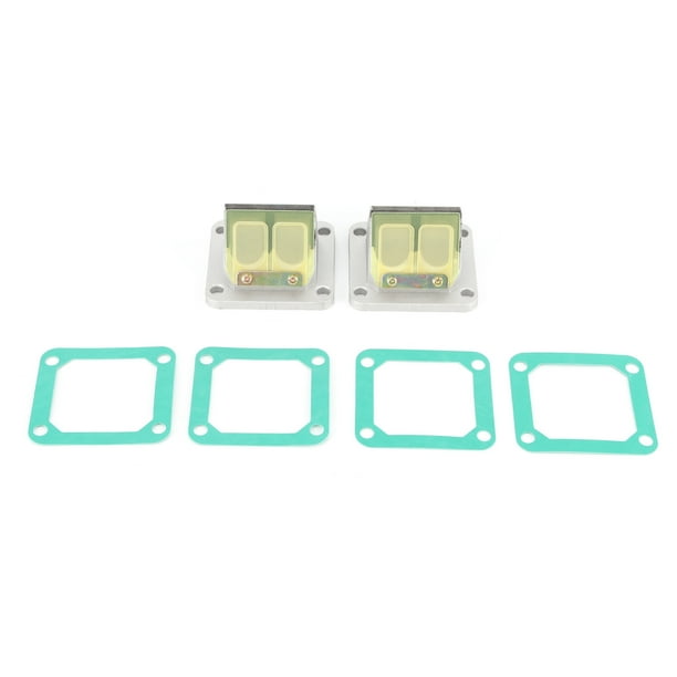 Motocicleta Billet Bullseye Reed CagesCarbon Flex Reeds Fit para Yamaha ...