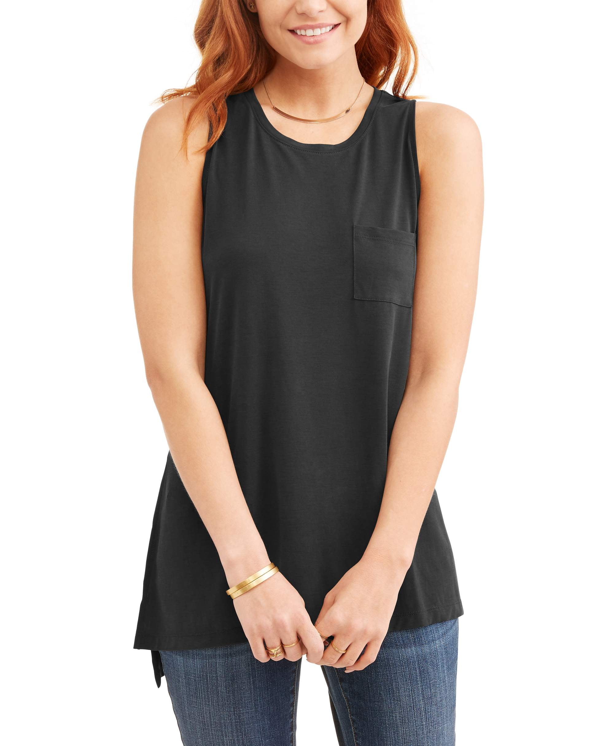Time and Tru Women's Tunic Tanks - Walmart.com