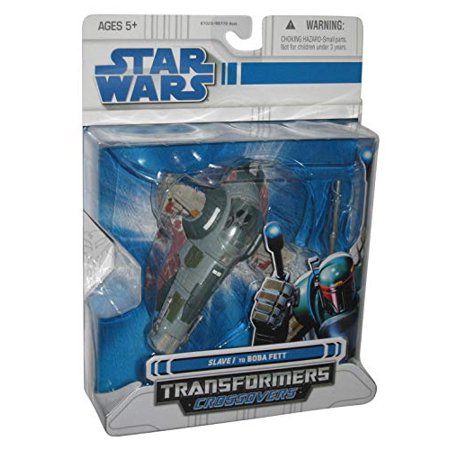 Hasbro Star Wars Transformers Crossovers Slave 1 to Boba Fett Figure ...