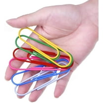 Office Depot® Brand Jumbo Paper Clip Combo Pack, 2", Assorted Colors ...