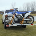 Black Widow Aluminum Dirt Bike Carrier with Wheel Chock - 400 lb ...