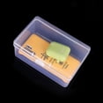 Plastic Storage Box Rectangle Transparent Plastic Cosmetics Puff ...