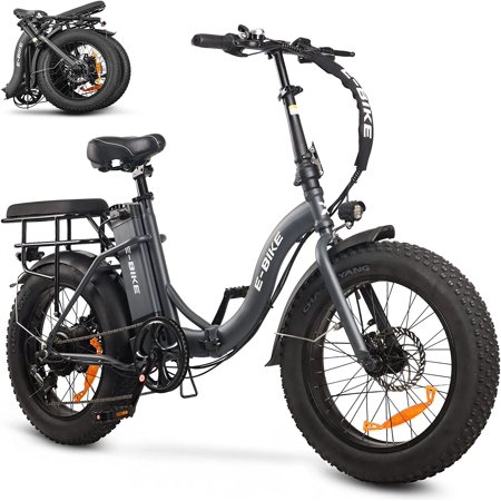 HONE Electric Bike for Adults,Electric Folding Ebike with 500W Motor 20 ...