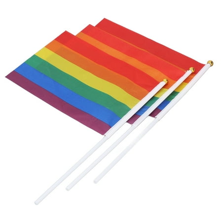 Gay Pride Flags, Small Lightweight Mini Pride Flags Color Lasting ...