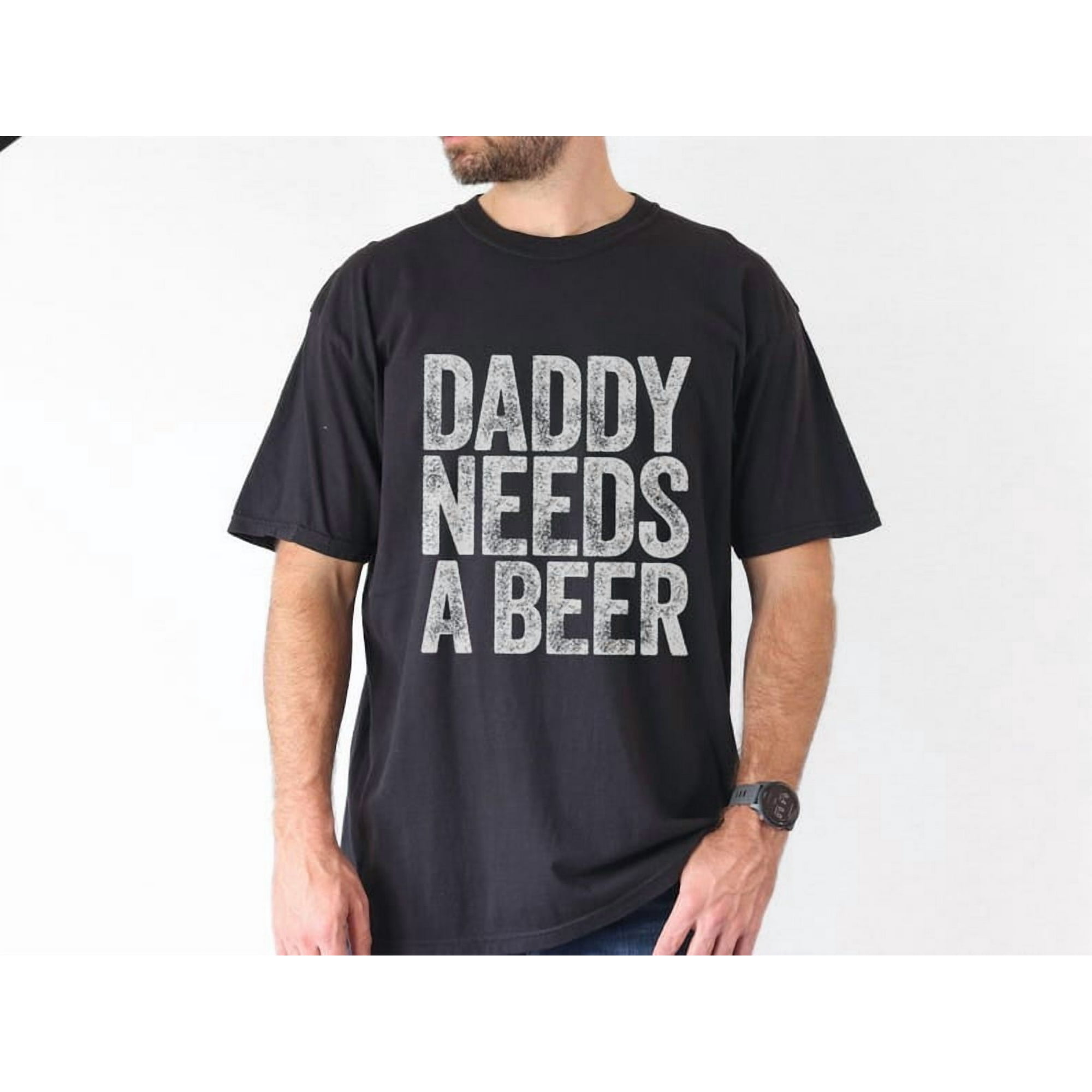 Click here for Generic Daddy Needs A Beer T-Shirt  Funny Mens Dri... prices