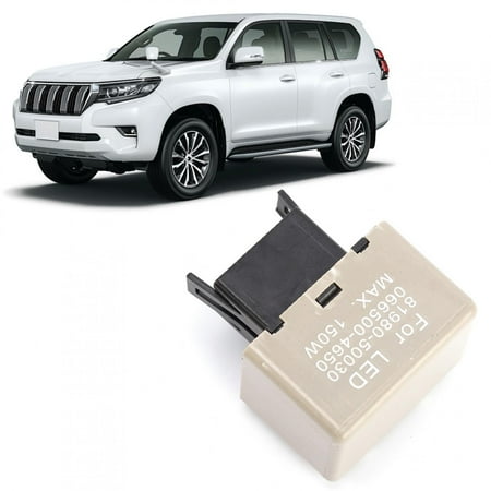 Loewten 81980-50030, 8-Pin Flasher Relay,8-Pin Electric LED Flasher ...