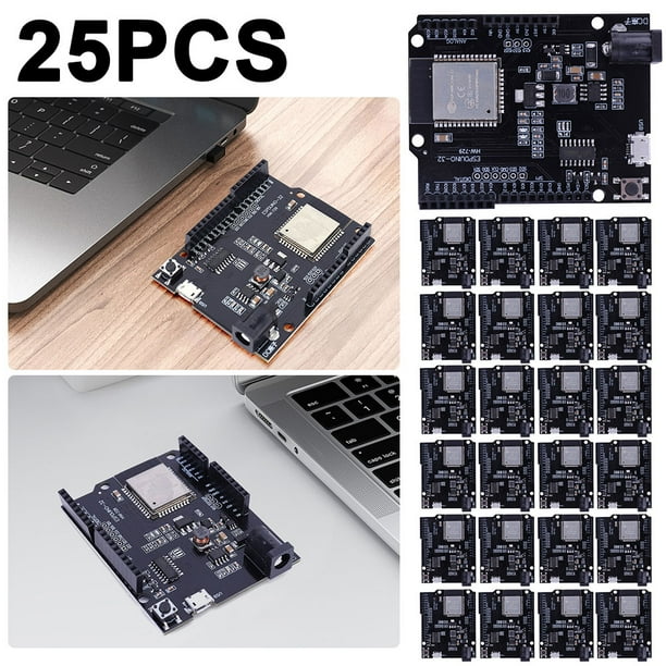 Placa Desarrollo ESP32 Compatible Con Dientes 4MB Flash CH340 Módulo ...