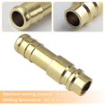 Air Compressor Hose Coupling for 10mm Hose with Self Tightening Clamp ...