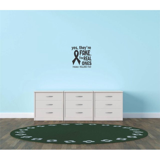 Custom Decals Yes, They're Fake The Real Ones Nearly Killed Me ! Breast ...