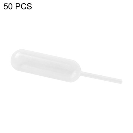 50pcs 4ml Disposable Liquid Pipette Dropper Cupcake Ice Cream Injection ...