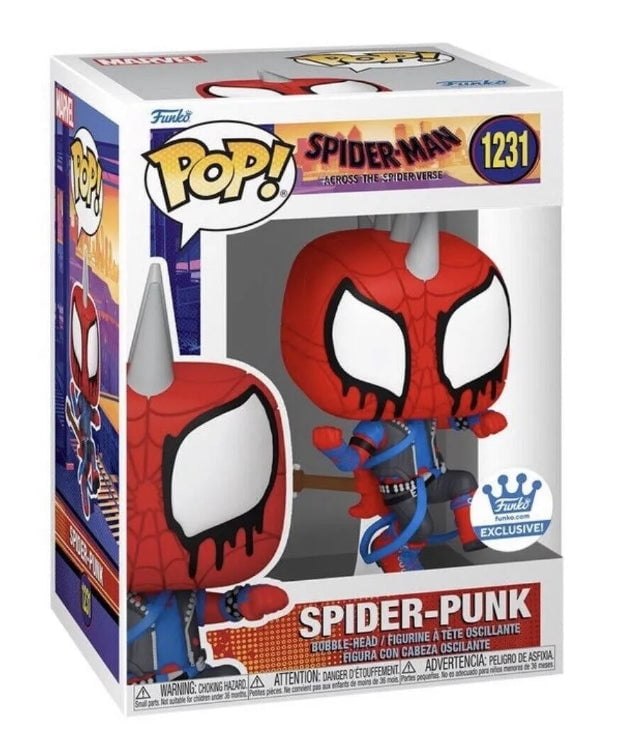 Funko Pop Spider-Man Across the Spider-Verse Spider-Punk Funko ...