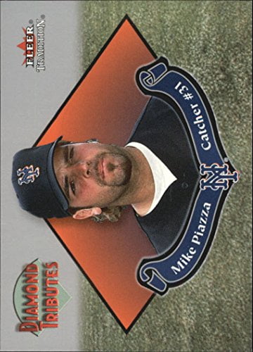 2002 Fleer Tradition Diamond Tributes #9 Mike Piazza MLB Baseball ...