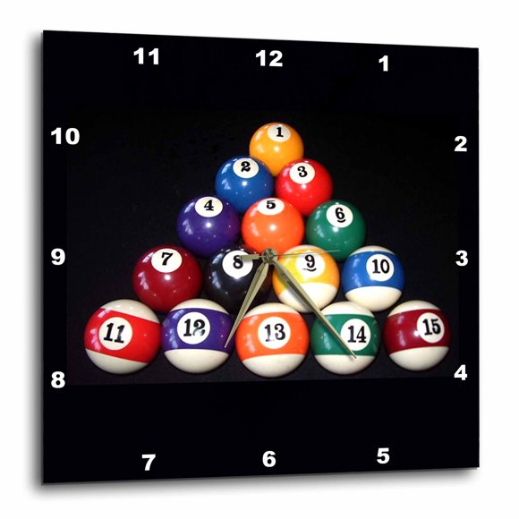 Pool Billiards Clocks