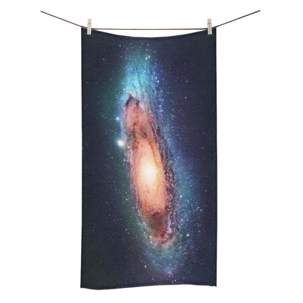 MYPOP Galaxy space stars planet Bathroom Body Shower Towel Bath Wrap ...