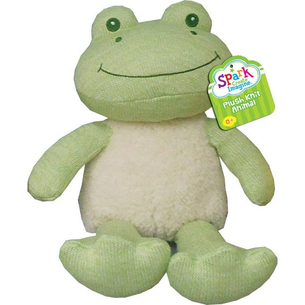 Spark Create Imagine Plush Knit Animal, Frog - Walmart.com