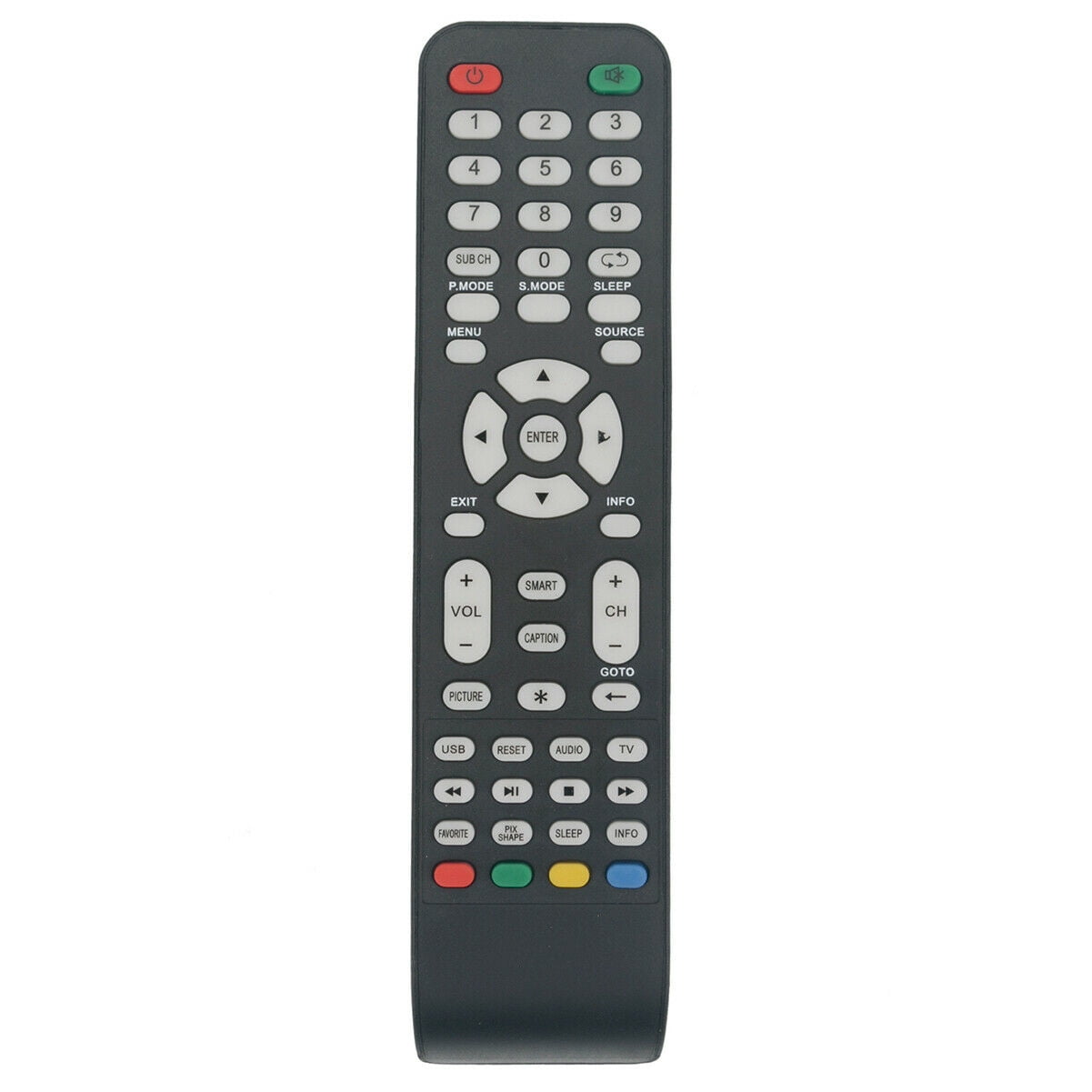 Replacement Remote for Sanyo LED, LCD, and Smart TVs - Walmart.com ...