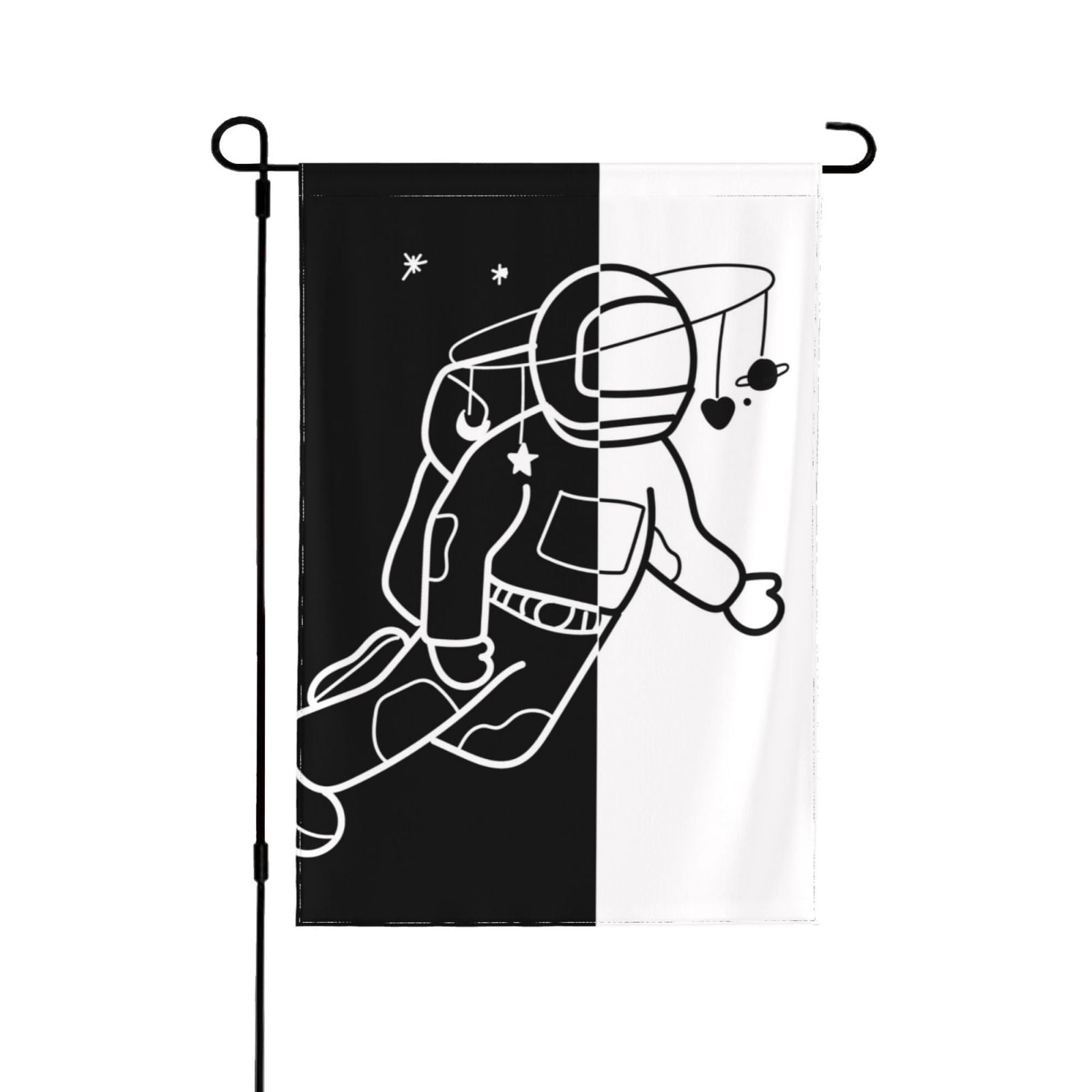 XMXY Astronaut Garden Flags Double Sided,Farmhouse Holiday Yard Outdoor ...