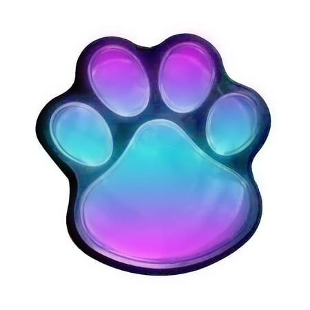 Solar Lights Paw Lights (set Of 4), Animal Path Paw Lights Walkway ...