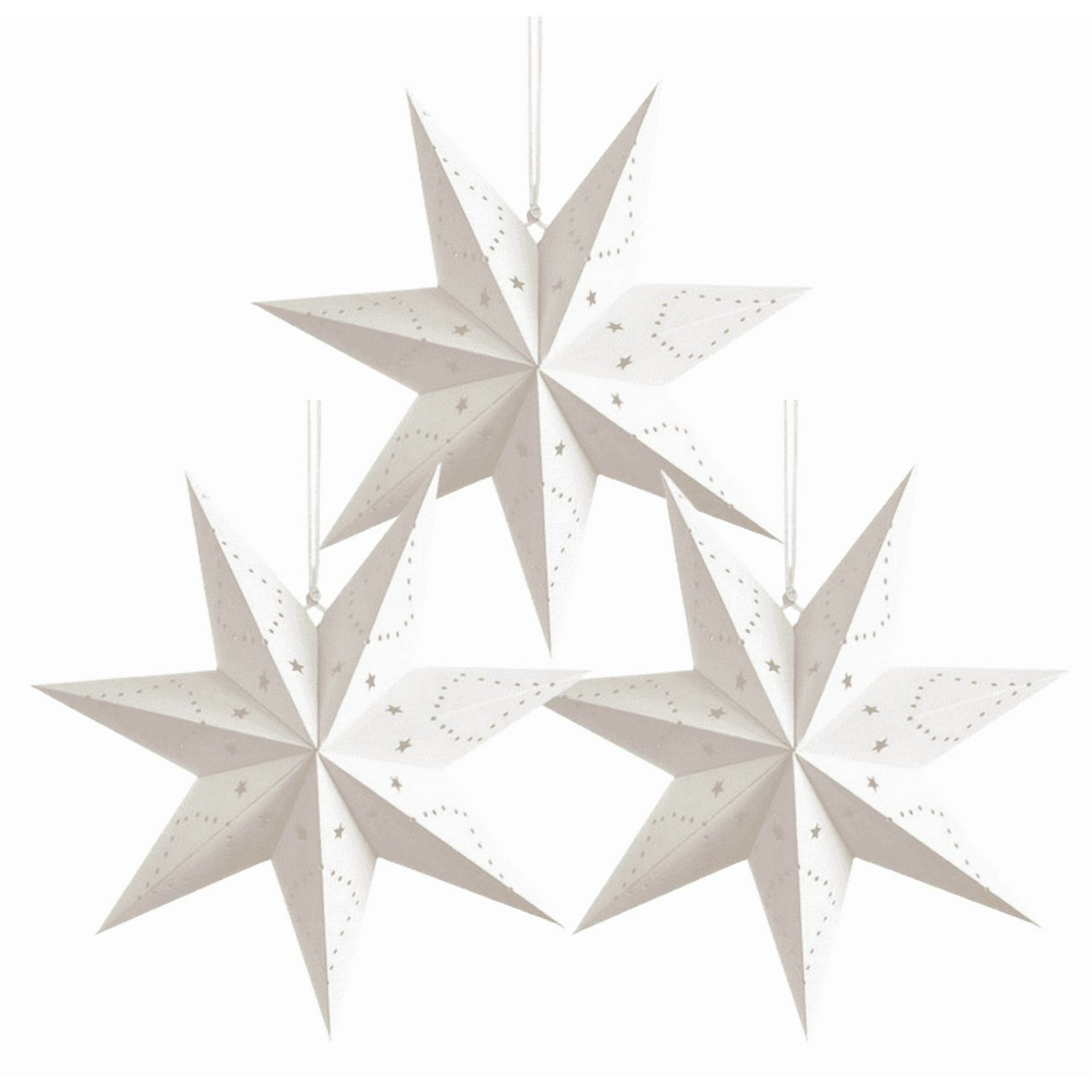 Click here for Trhoglemo 7-Pointed 17.7 Inch Paper Star Lanterns... prices