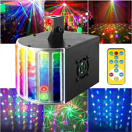 JOYWE Boule Disco LED Lumière, Disco Eclairage Soiree avec Télécommande, Commande Vocale Lampe ...
