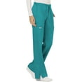 Cherokee Stretch Work Uniforms - Women's Mid Rise Moderate Flare ...