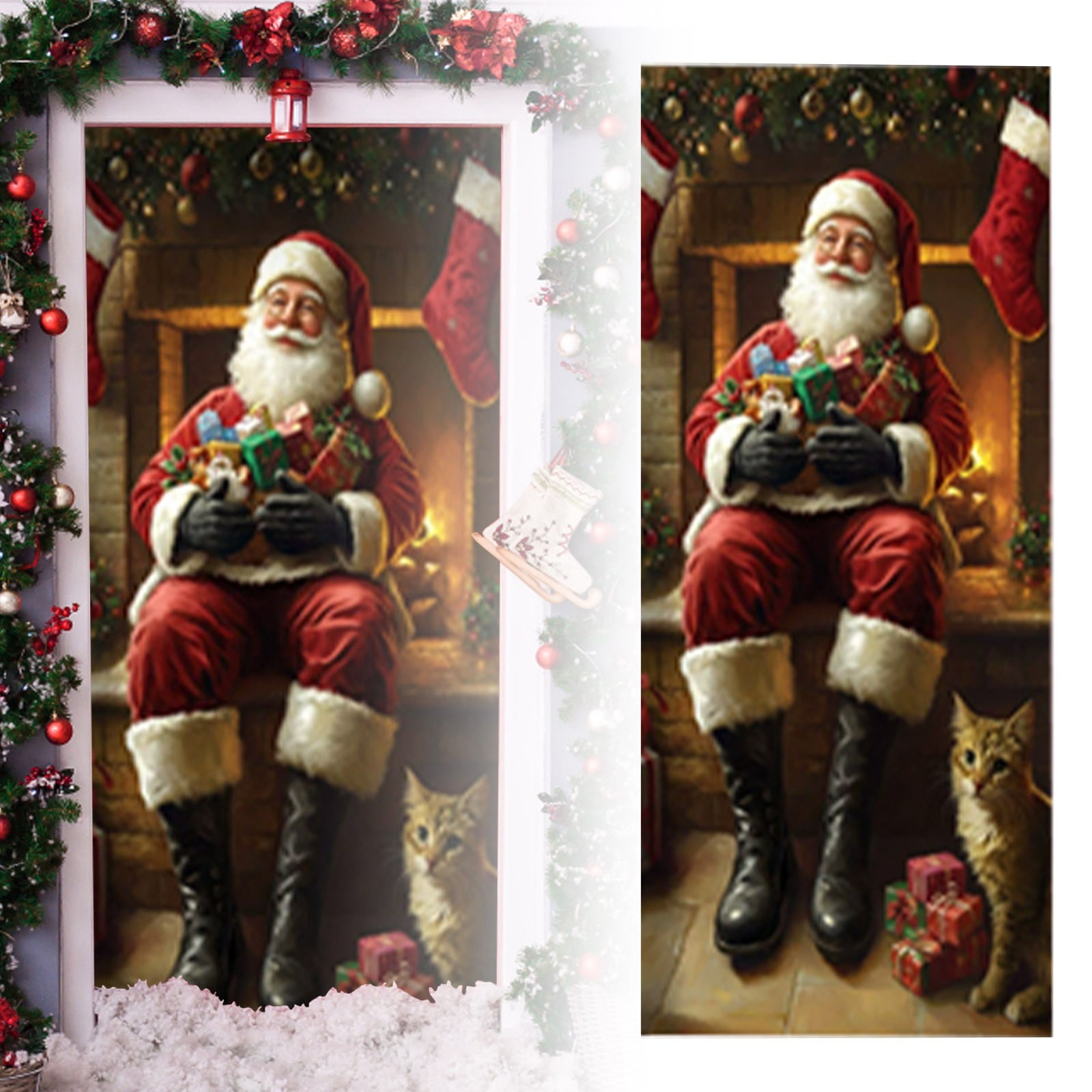 Click here for Vivavault Festive Holiday Door Banner With Merry C... prices