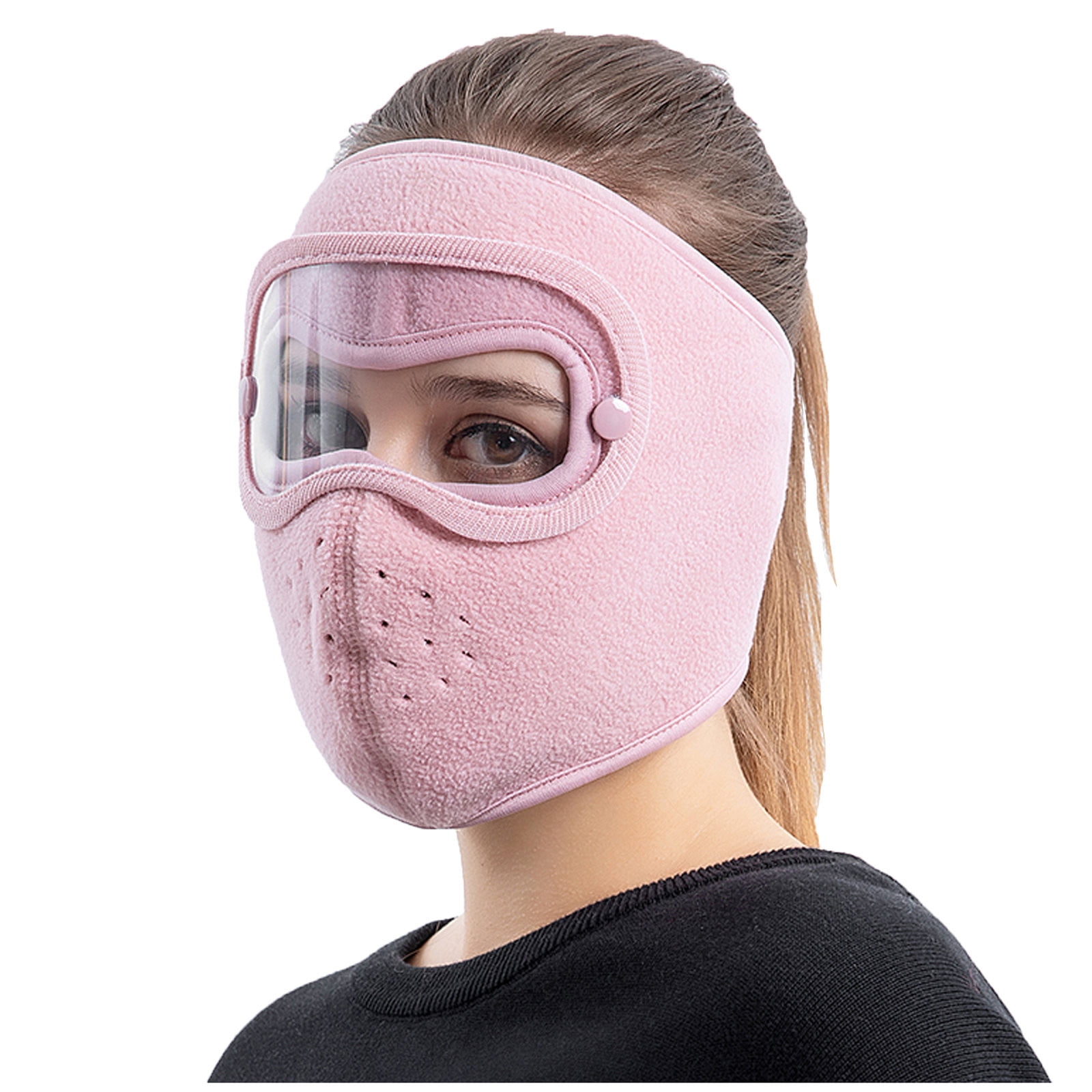 Wozhidaose Face Mask Eye Mask Unisex Winter Ears And Eyes Protection ...