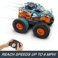 Hot Wheels Monster Trucks RC Rhinomite Transformer + 1:64 Toy Truck ...