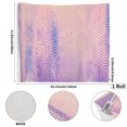 1Pc Laser PU Leather Fabric for Shoes Bag Photography Props with 1Pc ...