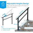 Wrought Iron Handrails for Outdoor Steps - Exterior Hand Rails for ...