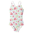 Bainana One-Pieces Swimsuit For Girls Kids Cartoon Print Sleeveless ...