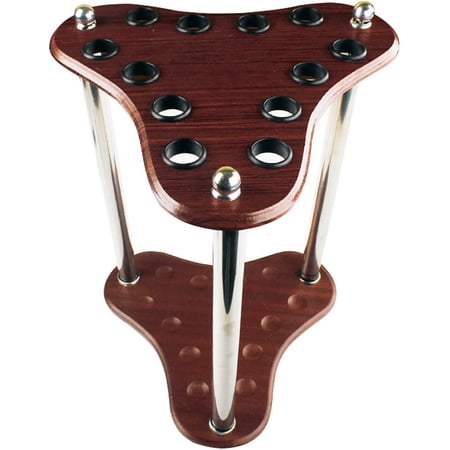 Billiard Stick Stand - Snooker Pool Table, Wooden Billiard Cue Holder ...