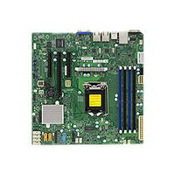 SUPERMICRO X11SSL-F - Motherboard - micro ATX - LGA1151 Socket - C232 Chipset - USB 3.0 - 2 x ...