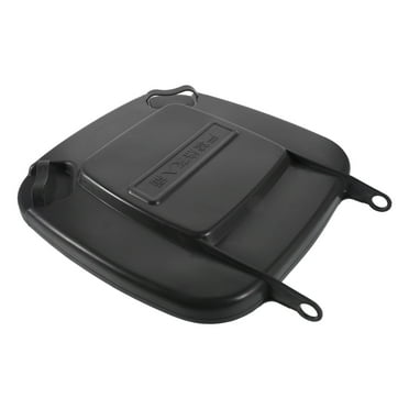 Trash Can Lid, 0.75 by 14.5 by 7.44-Inch, White ( Replacement lid ...