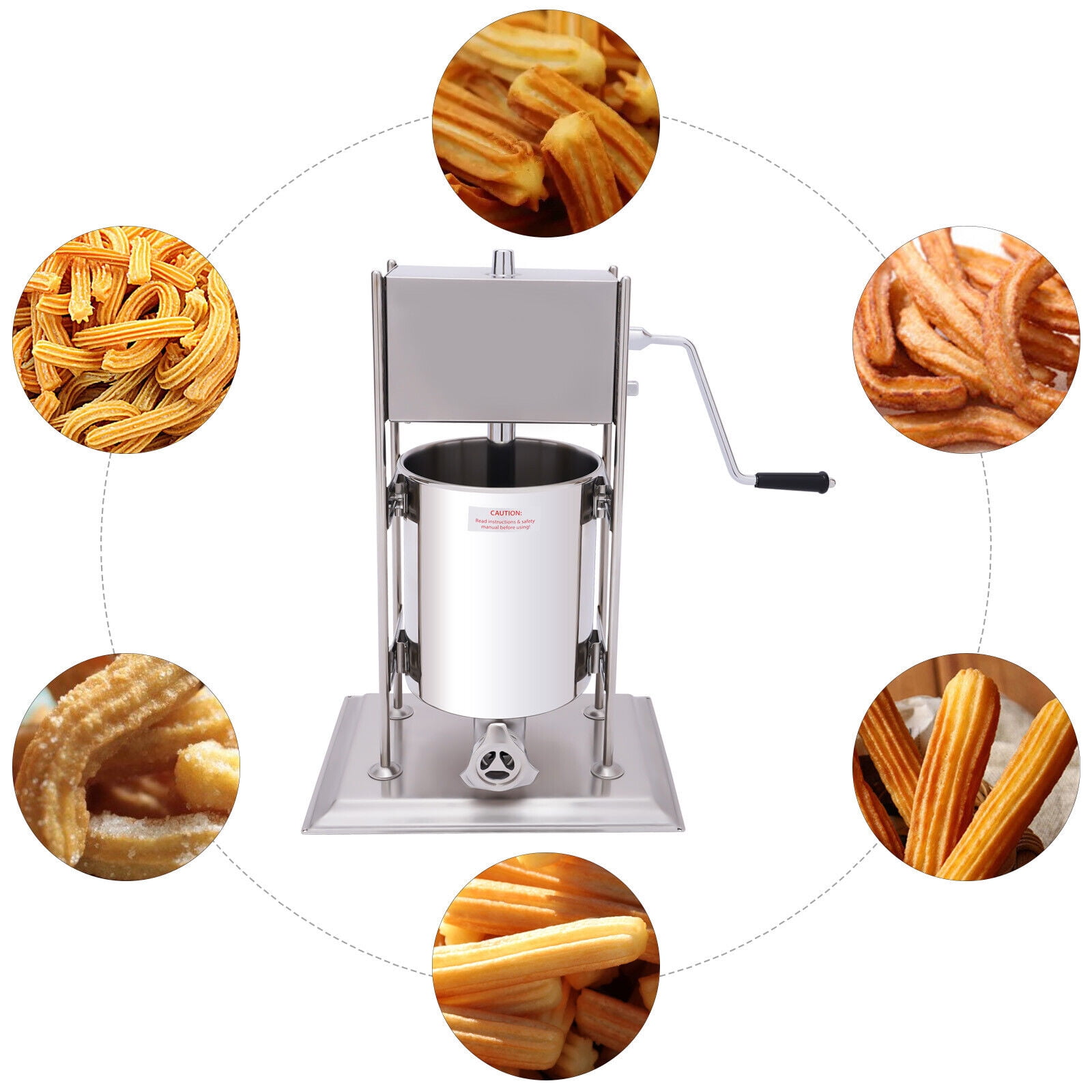 10L Manual Spanish Churro Machine Churrera Churros Maker for Commercial ...