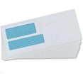 Aimoh Business Letter Size #10 Double Window Security Envelopes, Flip ...