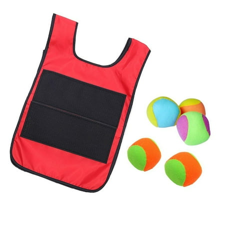 Baohd Vest Sticky Ball Toy Throwing Game Props Home Kindergarten Sport ...