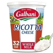 Great Value Ricotta Cheese, 15 oz Tub (Refrigerated) - Walmart.com