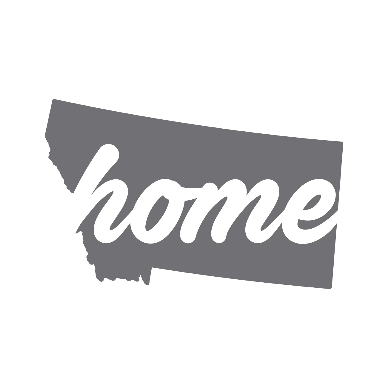 Montana Home Sticker Decal Die Cut - Self Adhesive Vinyl - Weatherproof ...