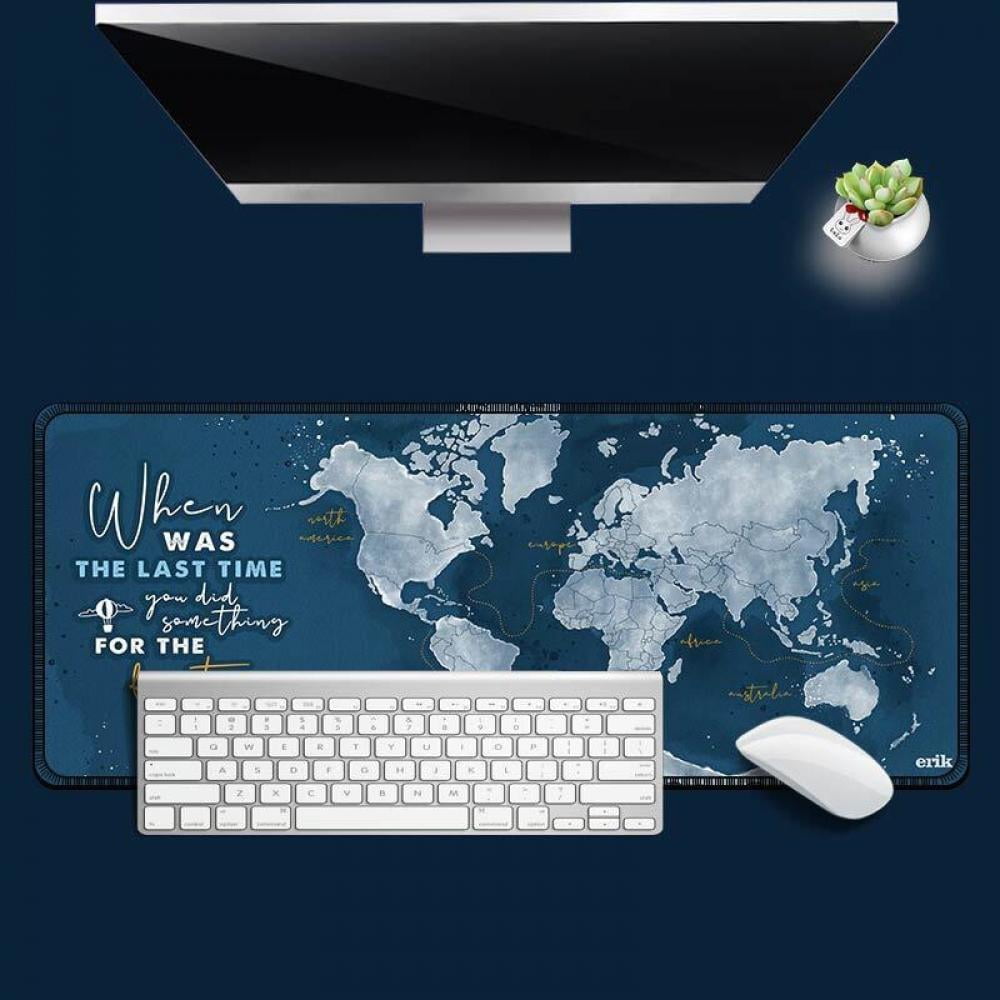Map Pad Extended Mouse Pad Xxl Large Big Computer Keyboard Mouse Mat ...