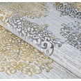 Couristan Calinda Montebello Area Rug, Gold- Silver- Ivory, 3'3" x 5'3 ...