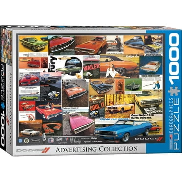 Dodge Charger Challenger Evolution 1000-Piece Puzzle - Walmart.com