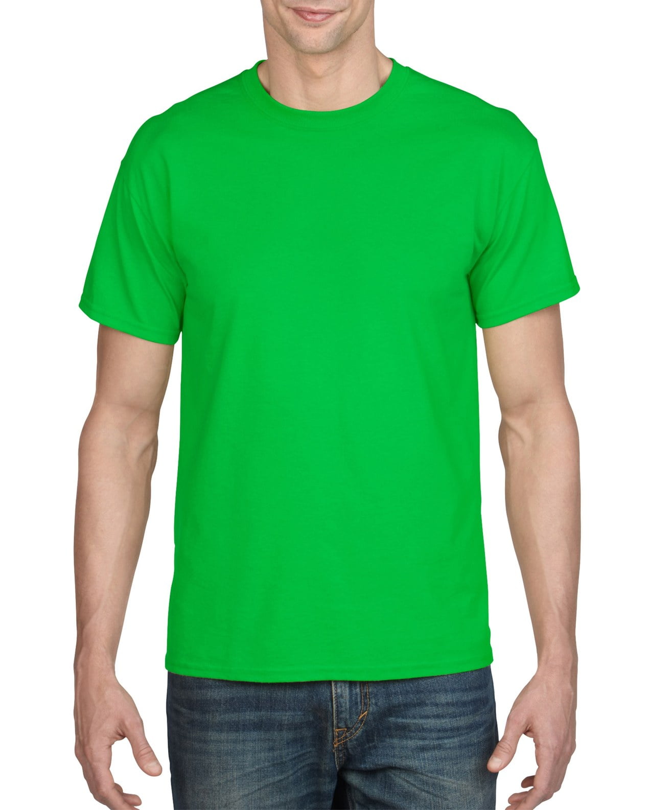 Gildan Mens DryBlend T-Shirt , 2XL, Electric Green - Walmart.com