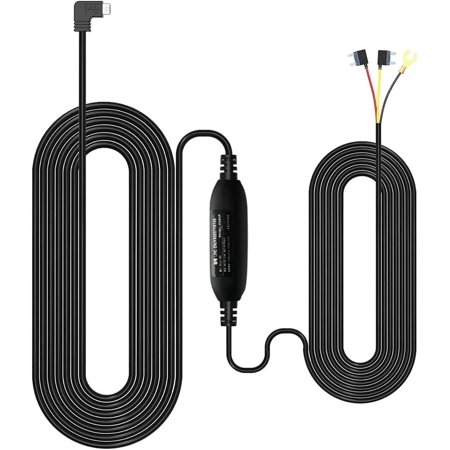 Dashcam Hardwire Kit, Mini USB Hard Wire Kit Fuse for 4K Dual Dash Cam ...