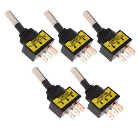 Easy Install Safety 5x BBT Marine Grade Lighted LED Toggle Switches 20A ...