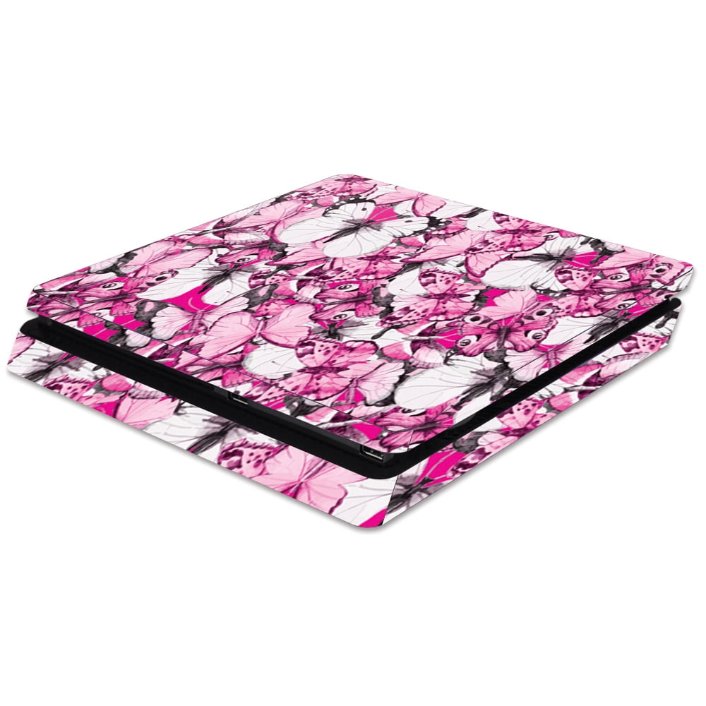 Skin Decal Wrap Compatible With Sony PlayStation 4 Slim PS4 Butterfly ...