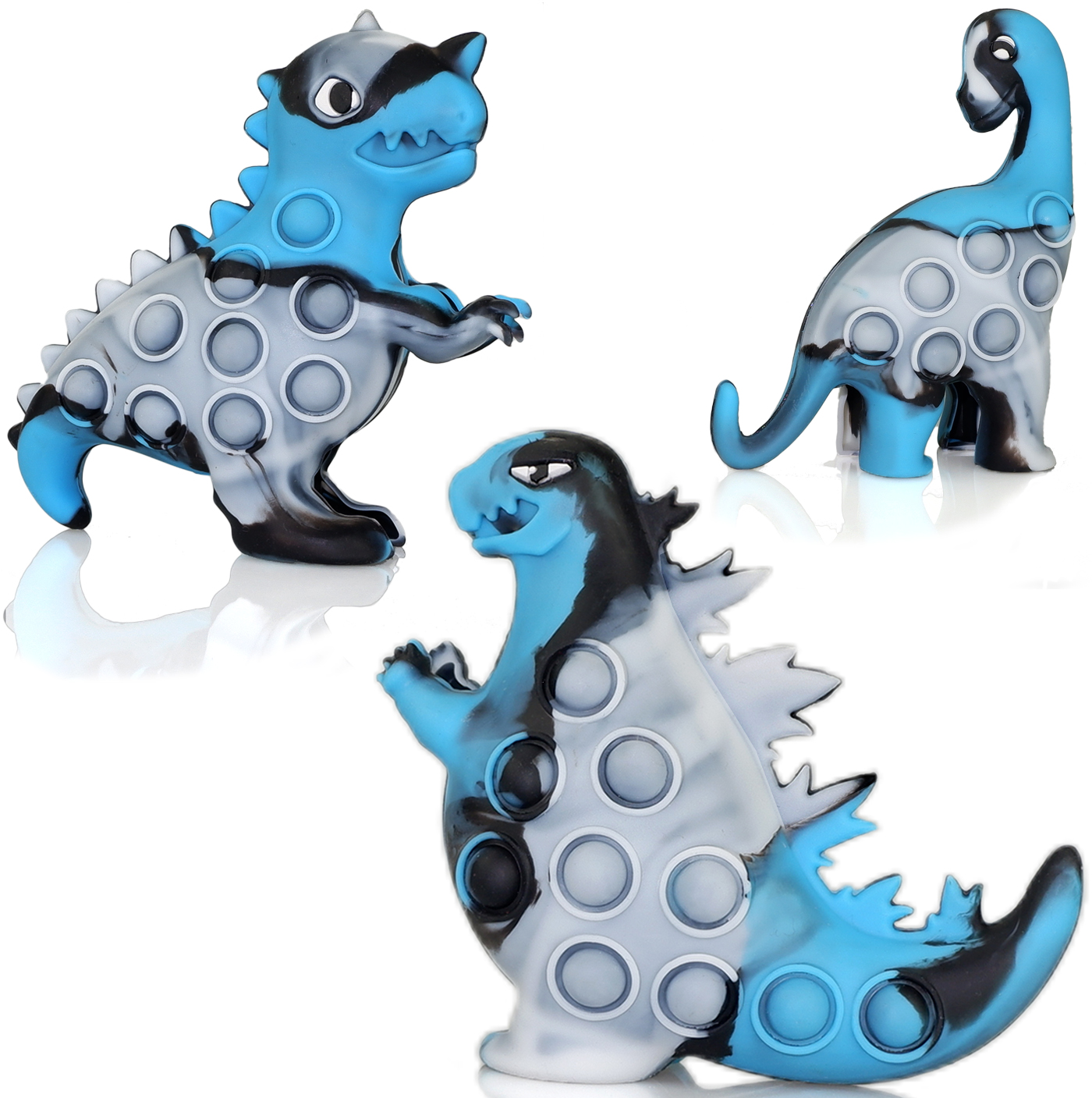 EXDOLL Pop on It Ball Fidget Toys Fidgets Stress Balls Pack 3D Mini ...