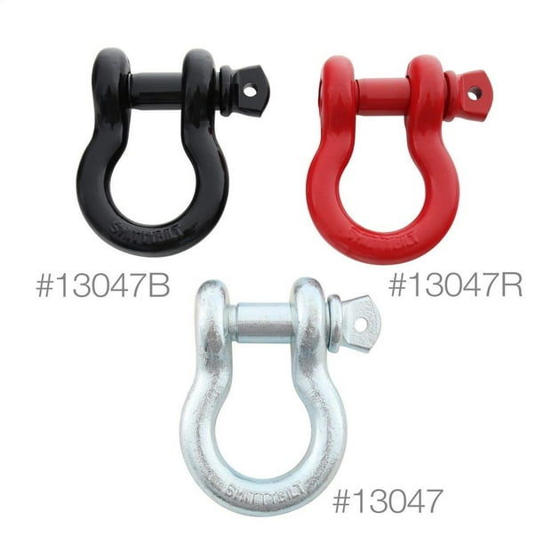 Smittybilt 3/4-inch D-ring Shackle (Red) - 13047R - Walmart.com ...